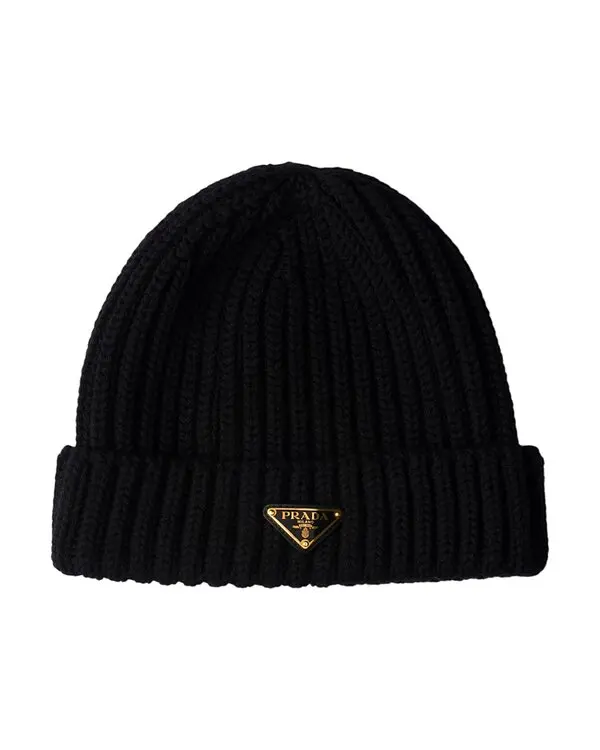 Prada Wool Beanie - Black