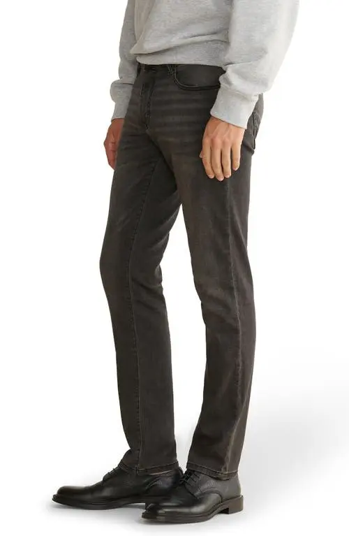 Warp + Weft Slim Knit Jeans - Faded Black