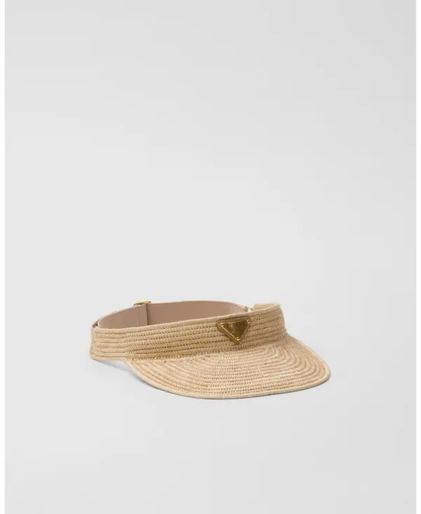 Prada Crochet Visor