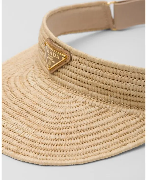Prada Crochet Visor