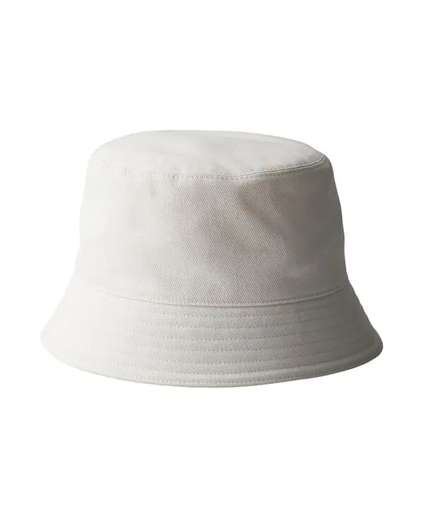 Prada Drill Bucket Hat - White