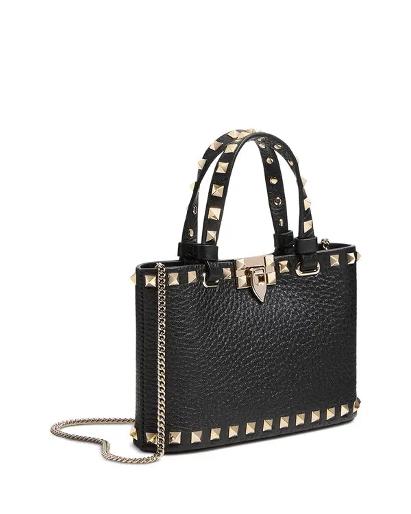 Valentino Garavani Rockstud Studded Mini Bag - Black