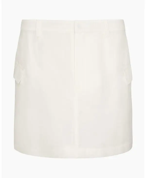 Onia Linen Utility Mini Skirt