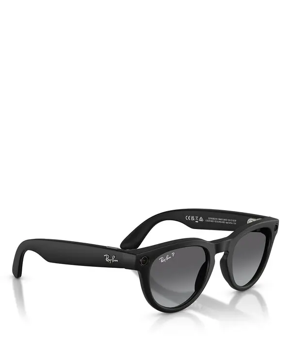 RAY-BAN META Round Frame Sunglasses