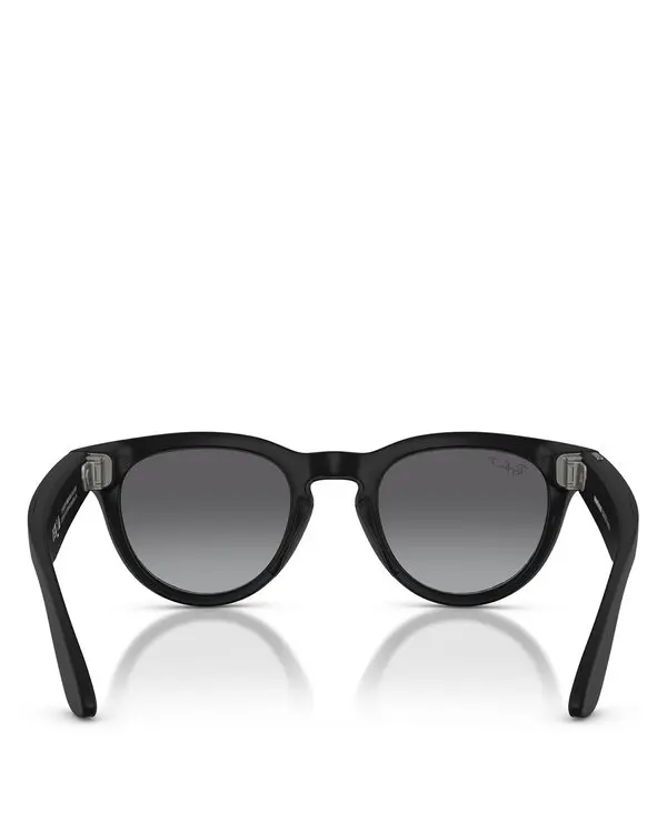 RAY-BAN META Round Frame Sunglasses