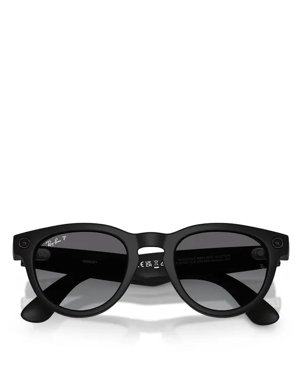 RAY-BAN META Round Frame Sunglasses