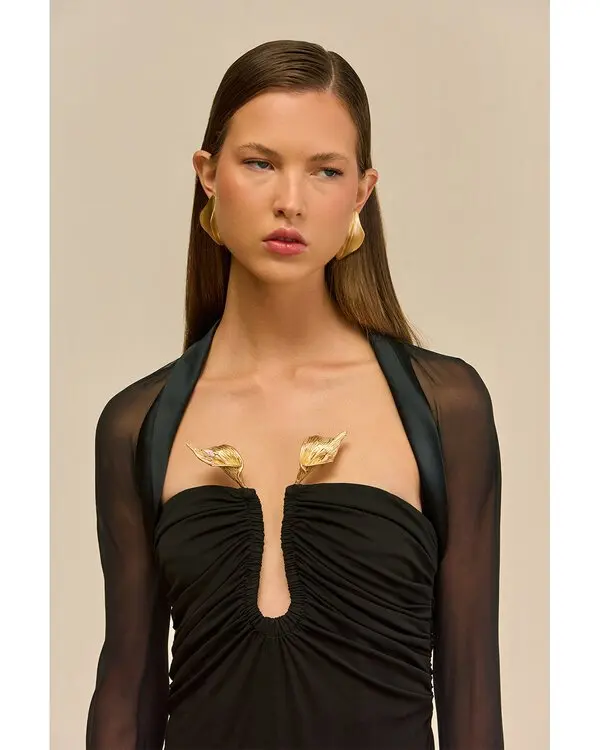 Cult Gaia Emir Embellished Gown