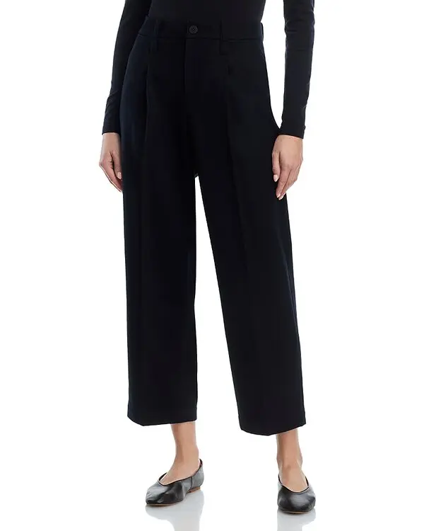Issey Miyake Tweed Wide Leg Trousers