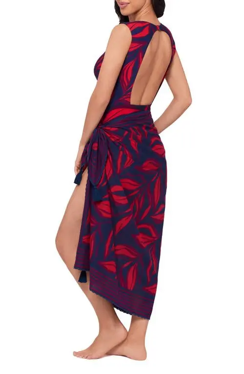 Magicsuit Rossobleu Cotton Cover-up Pareo