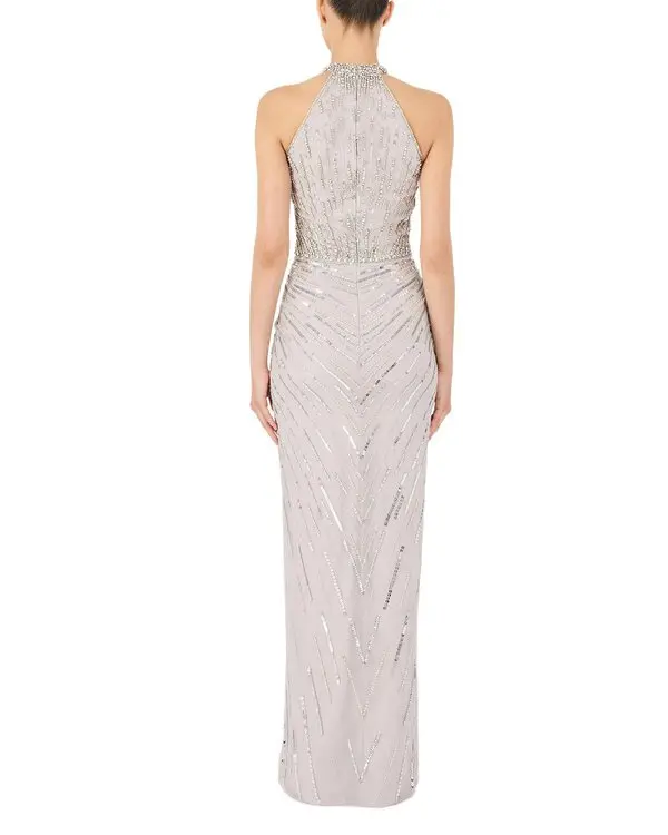 Jenny Packham Carmen Maxi Gown - Ammonite