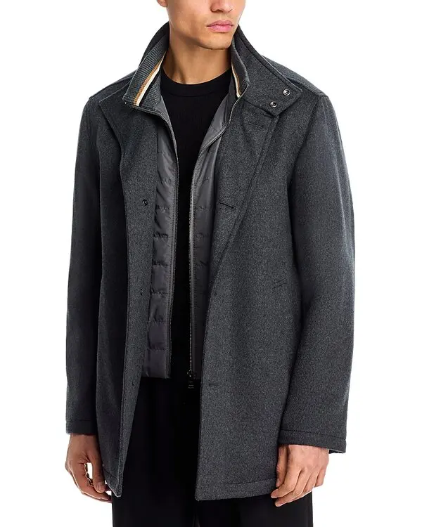 BOSS Coxtan Coat - Medium Grey