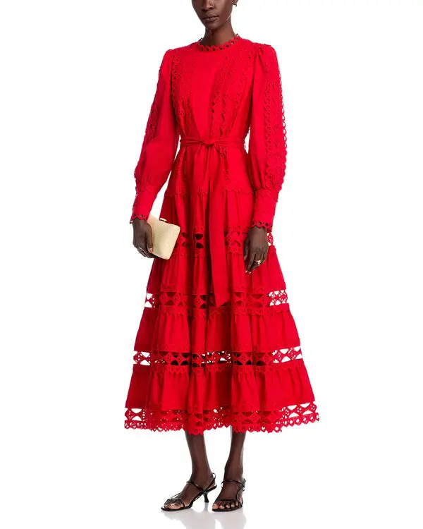 LAYERED WITH LOVE Lindsey Maxi Dress - Candy Apple