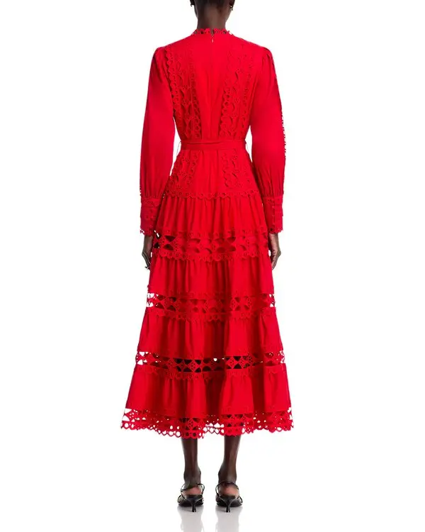 LAYERED WITH LOVE Lindsey Maxi Dress - Candy Apple