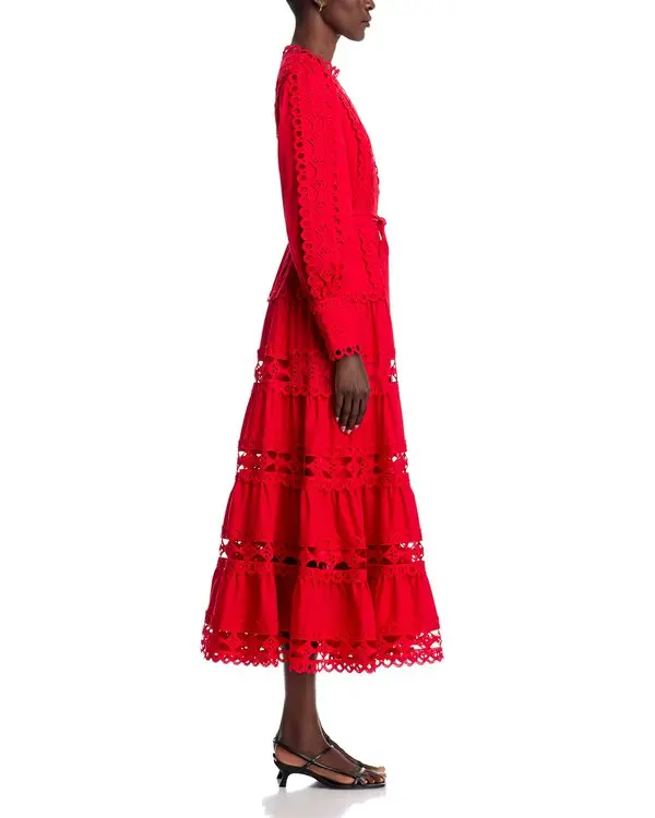 LAYERED WITH LOVE Lindsey Maxi Dress - Candy Apple