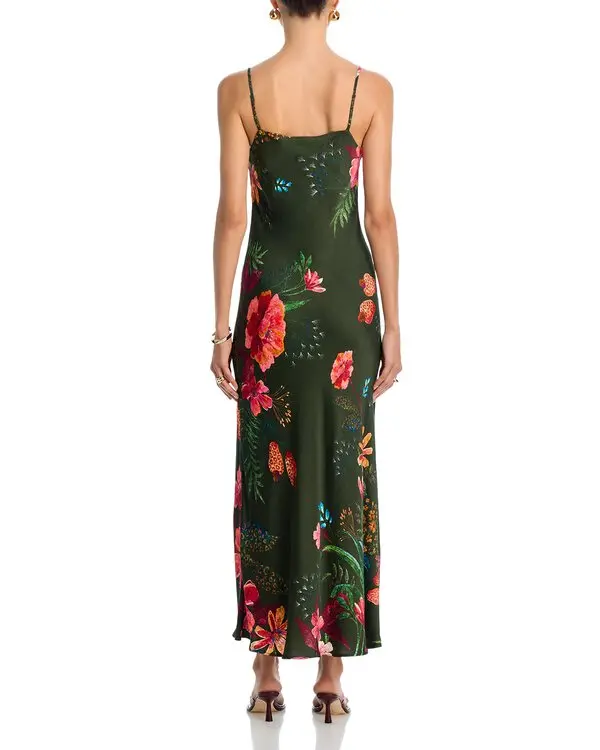Farm Rio Leopard Flowers Dress