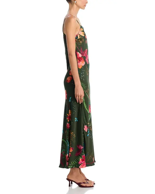 Farm Rio Leopard Flowers Dress