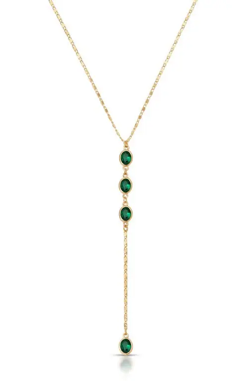 Ettika Sparkle Dip Y-necklace
