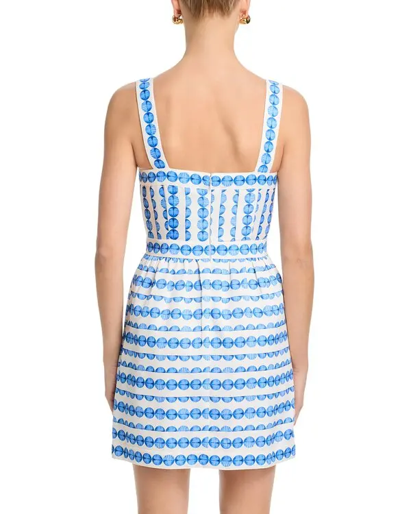 French Connection Structured Taffeta Mini Dress