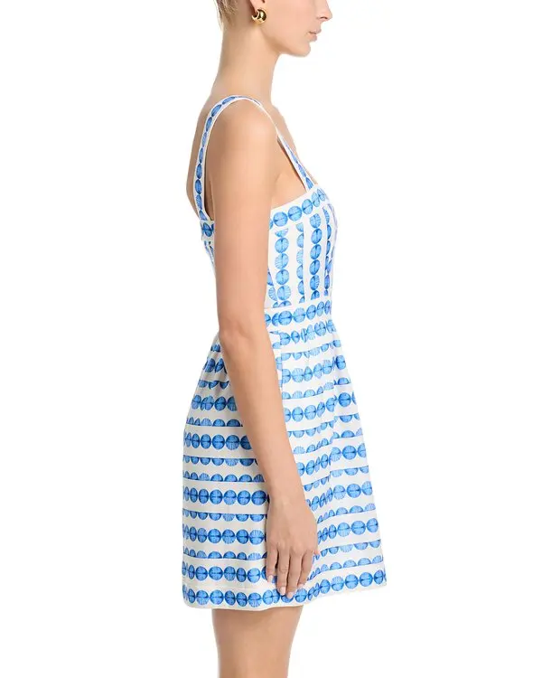 French Connection Structured Taffeta Mini Dress