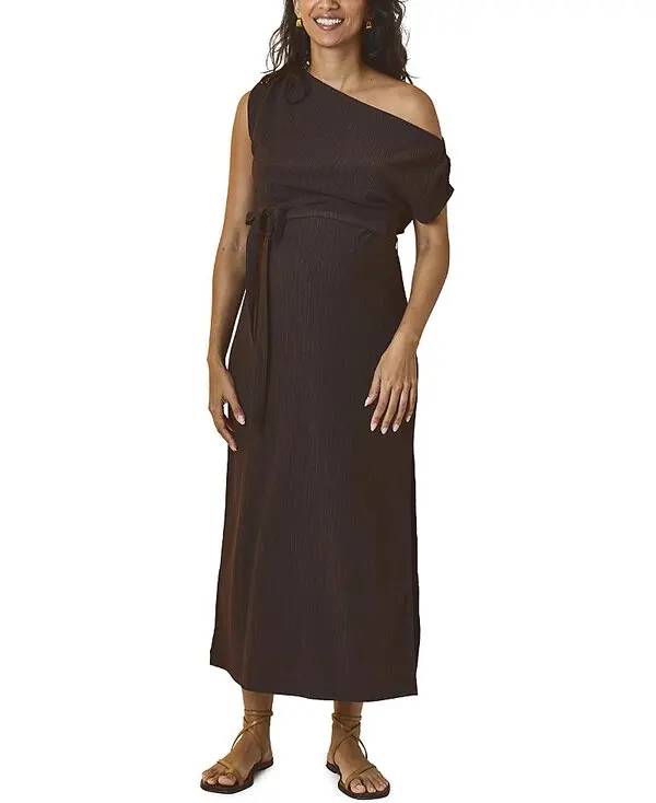 Hatch Collection The Maeve Maternity Dress - Java