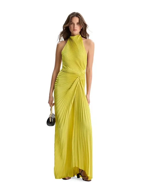 A.L.C. Romy Gown - Sweet Lime | Editorialist