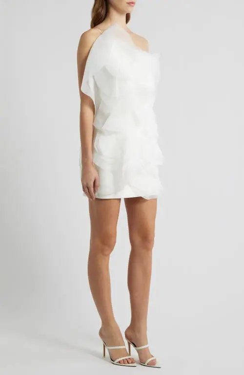 Acler Cotwall One-shoulder Minidress