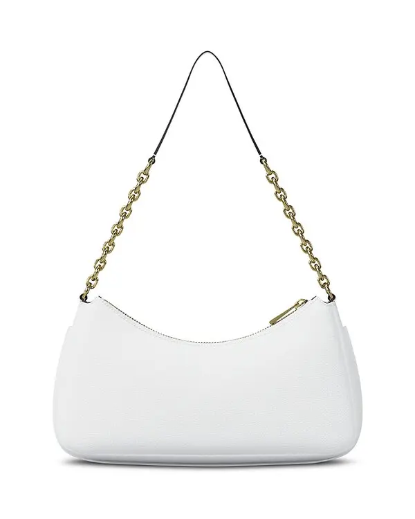 Michael Kors Nolita Medium Chain Pouchette - Optic White