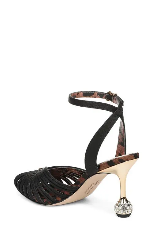 CIRCUS NY BY SAM EDELMAN Giana Peep-toe Stiletto Pumps - Black