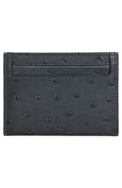 Mulberry Ostrich Embossed Leather Case Case