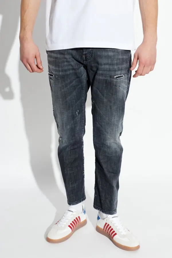 Dsquared2 Slom Twist Jeans - Black