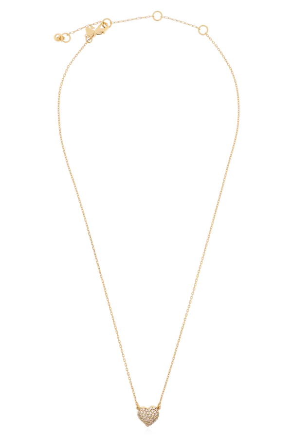 Kate Spade New York Heart Pendant Necklace - Gold