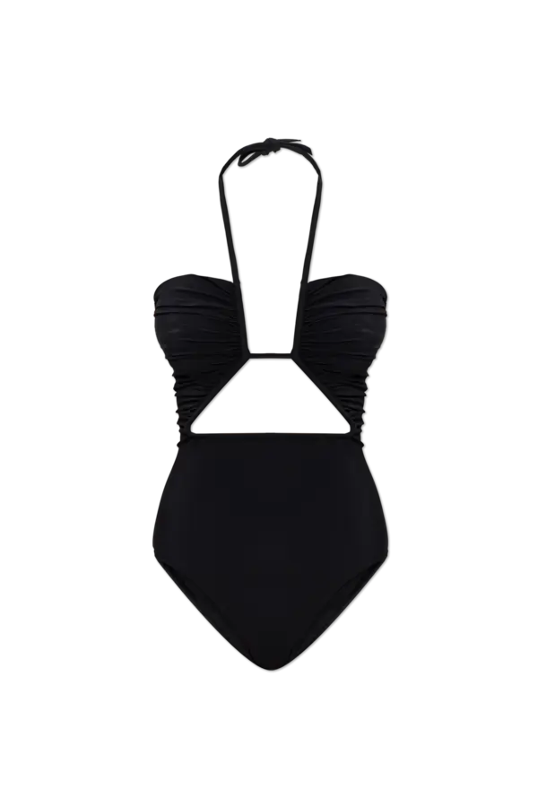 Rick Owens One-piece Swimsuit With Cut-out Detail - Black