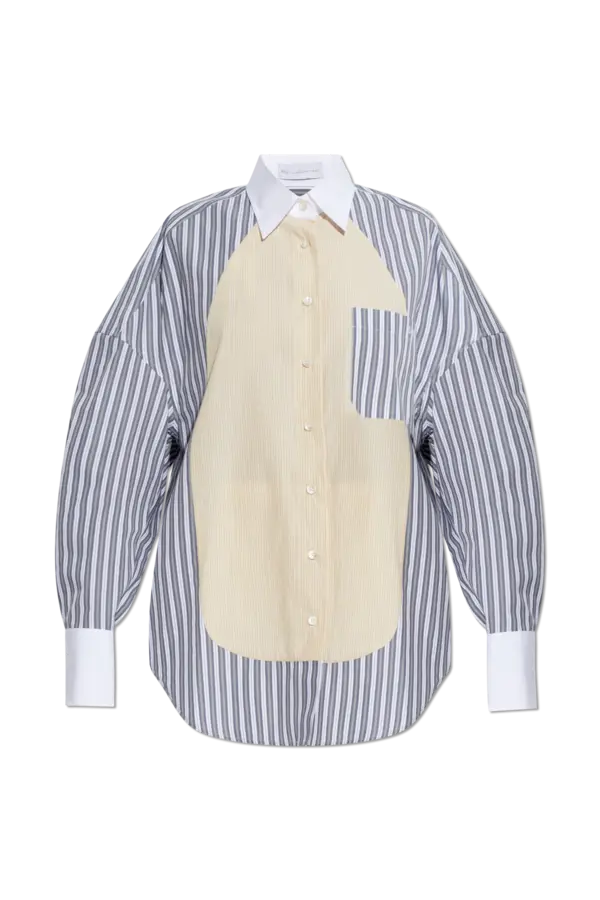 Stella McCartney Striped Pattern Shirt - Grey