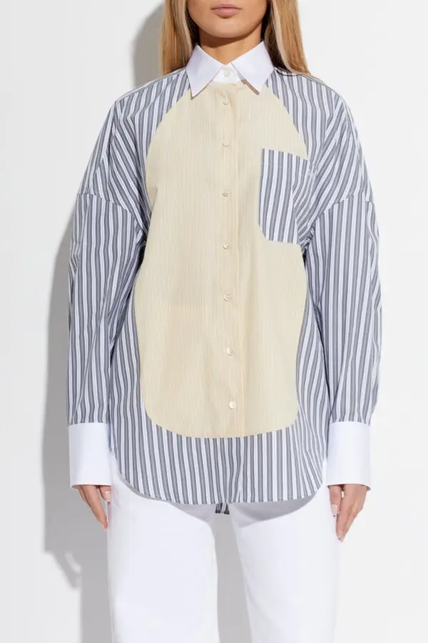 Stella McCartney Striped Pattern Shirt