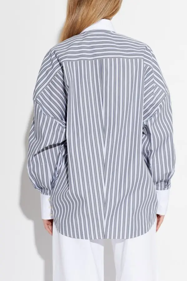 Stella McCartney Striped Pattern Shirt