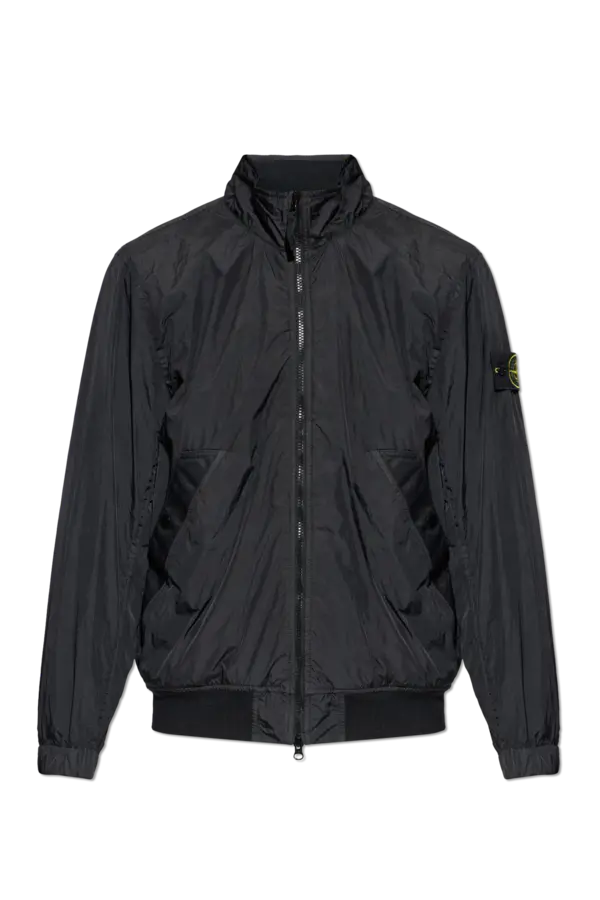Stone Island Lightweight Jacket With Stand-up Collar