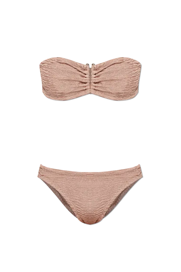 PARAMIDONNA Two-piece Swimsuit "frida - Beige