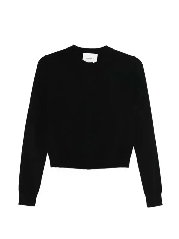 LISA YANG Wilona Button-up Cardigan - Black