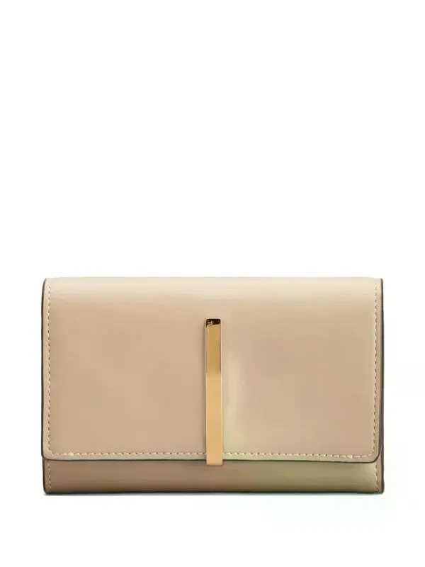 TOD'S Bar Tri-fold Wallet - Neutrals