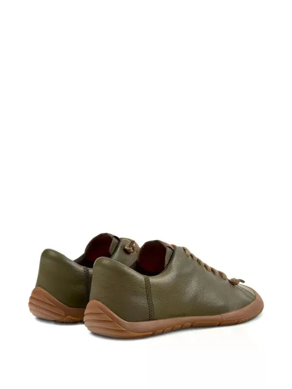 Camper Peu Path Lace-up Leather Sneakers - Green