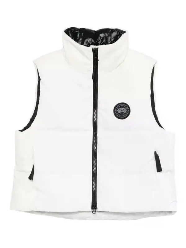 Canada Goose Padded Cropped Vest - White