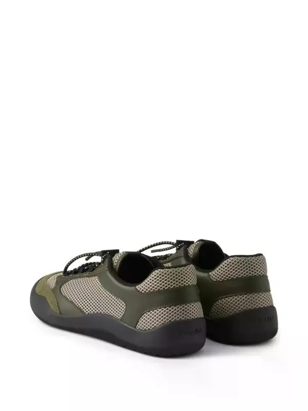 Prada Speedrock Mesh Sneakers - Green