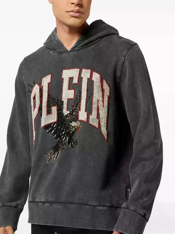 Philipp Plein Eagle-motif Hoodie