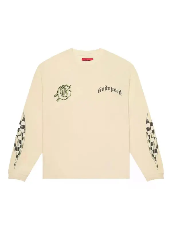 GODSPEED Crashout Ls Long-sleeve T-shirt - Neutrals