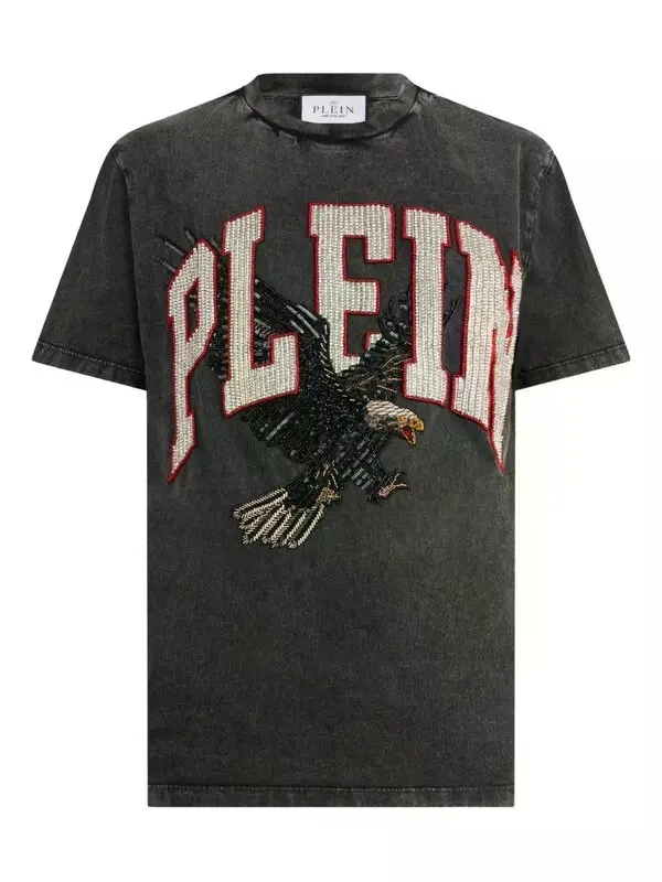 Philipp Plein Eagle Crew-neck T-shirt - Grey