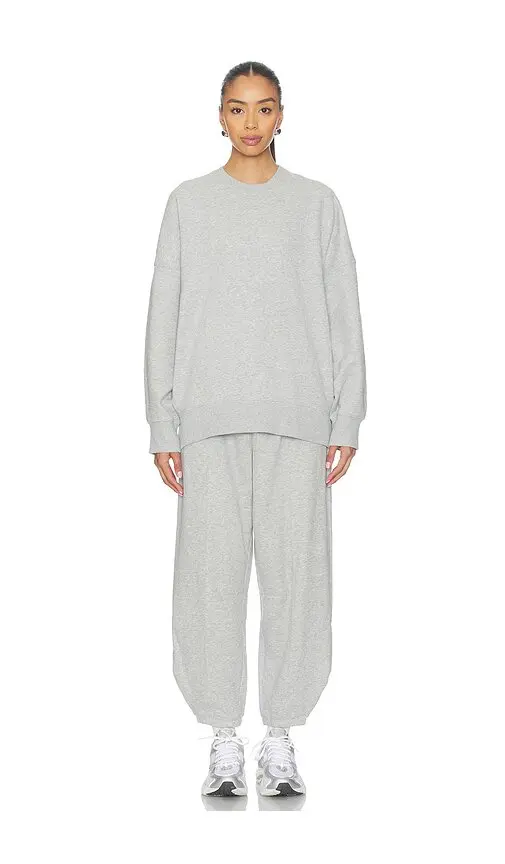 Beyond Yoga Luxefleece Oversized Sweatshirt - Grey