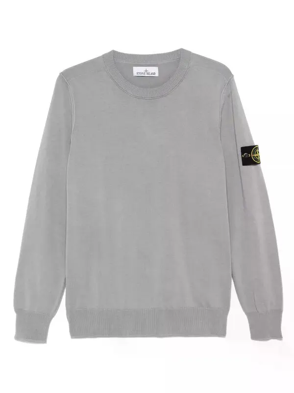 Stone Island Sweater With Compass Badge
