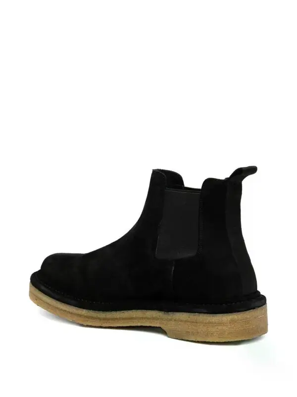 JAMES PERSE Suede Chelsea Boots - Black