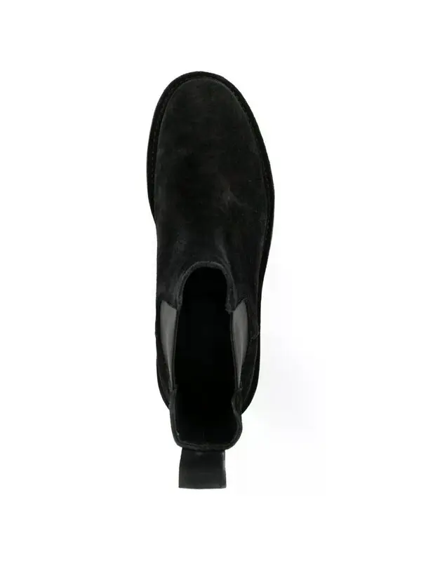 JAMES PERSE Suede Chelsea Boots - Black
