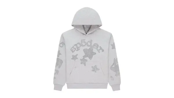SP5DER Rhinestone Beluga Hoodie